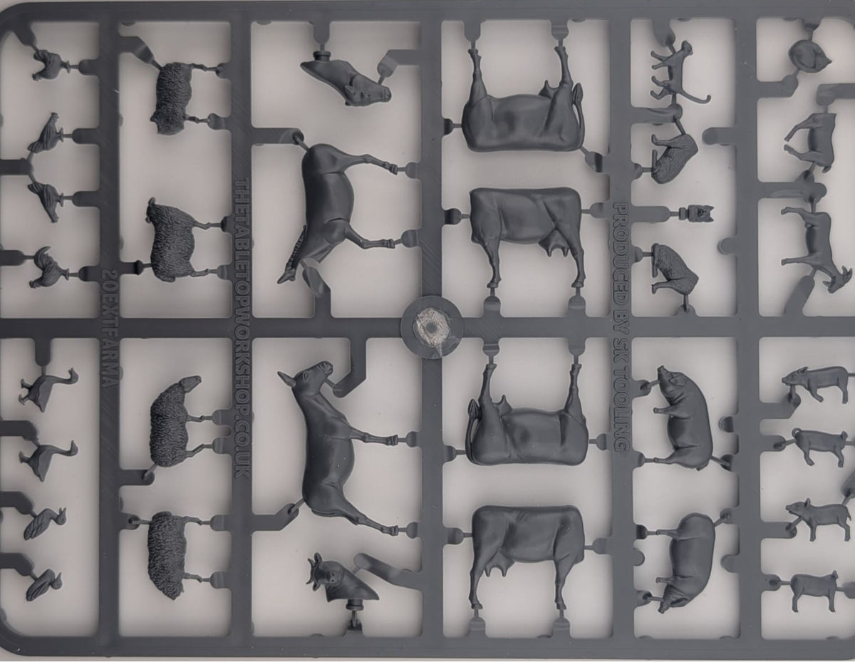 The Table Top Workshop 1/72 Farm Animals – The Tank Museum