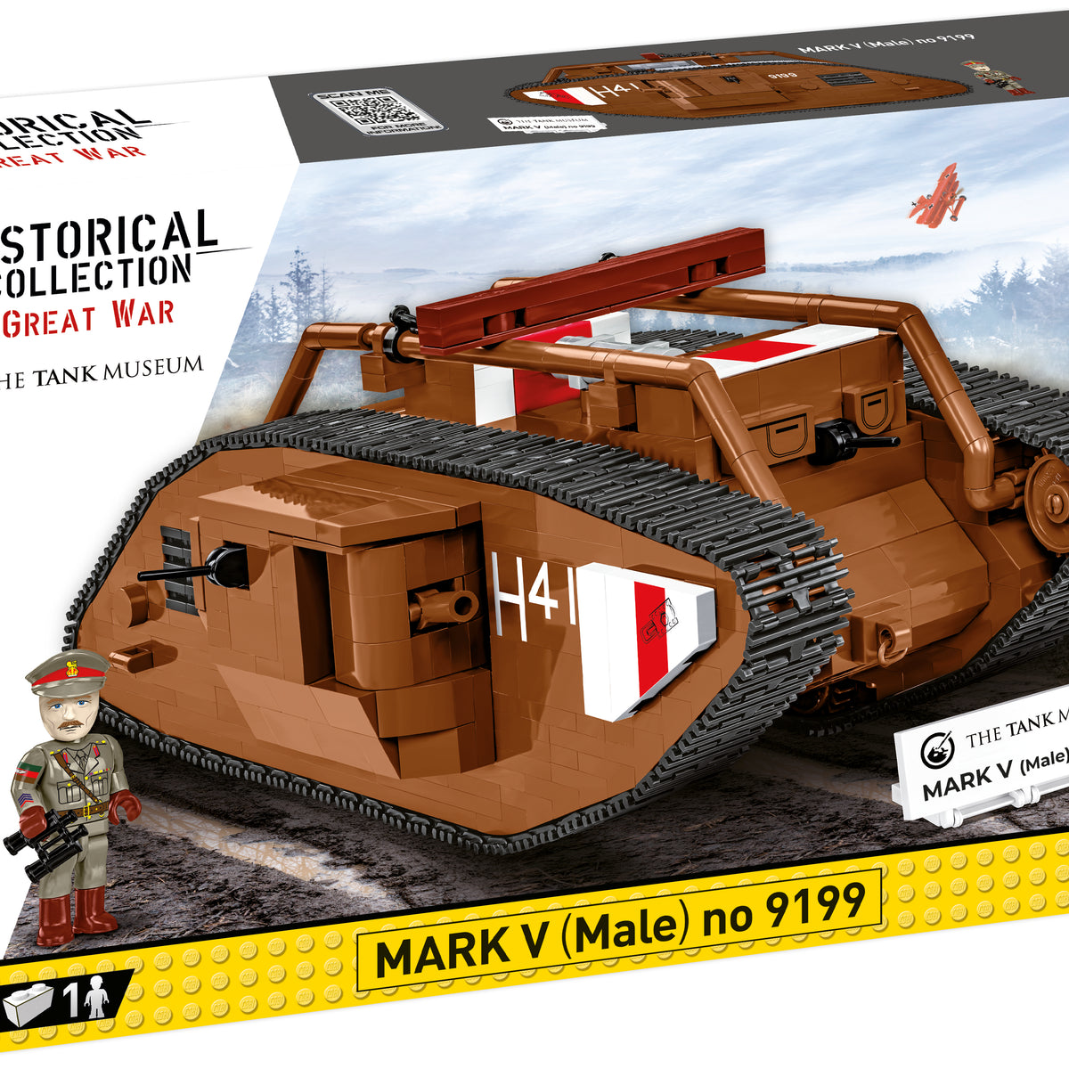 Cobi 1/35 Mark V (Male) – The Tank Museum