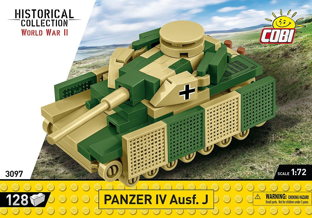 Cobi Panzer IV Ausf. J 1/72 Scale – The Tank Museum