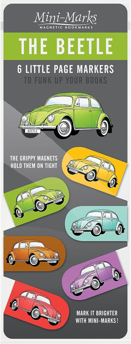 Beetle Six Little Magnetic Bookmarks – The Tank Museum