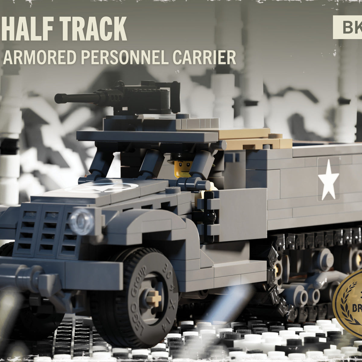 Brickmania: M3 Half Track – The Tank Museum