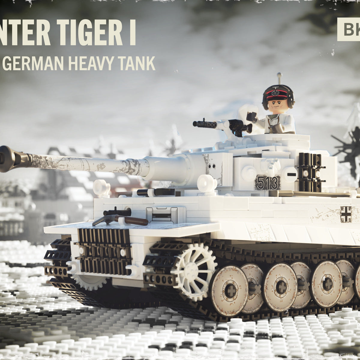 Brickmania : Winter Tiger I – The Tank Museum