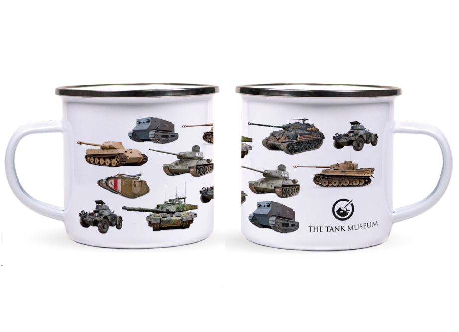 Tank Montage Enamel Mug – The Tank Museum
