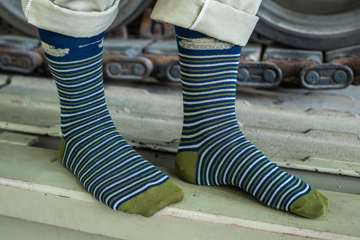 Tank Museum Socks Stripe: Tiger Tank – The Tank Museum