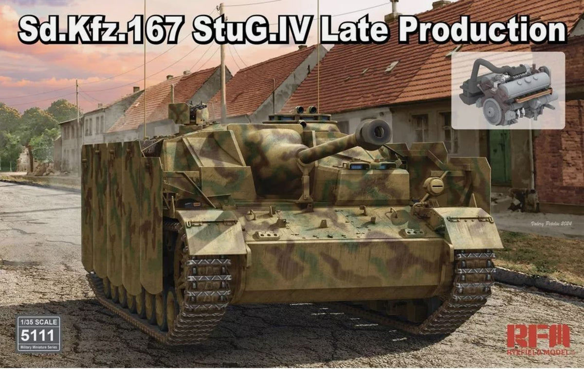 Ryefield Model 1/35 Stug 4 Late – The Tank Museum