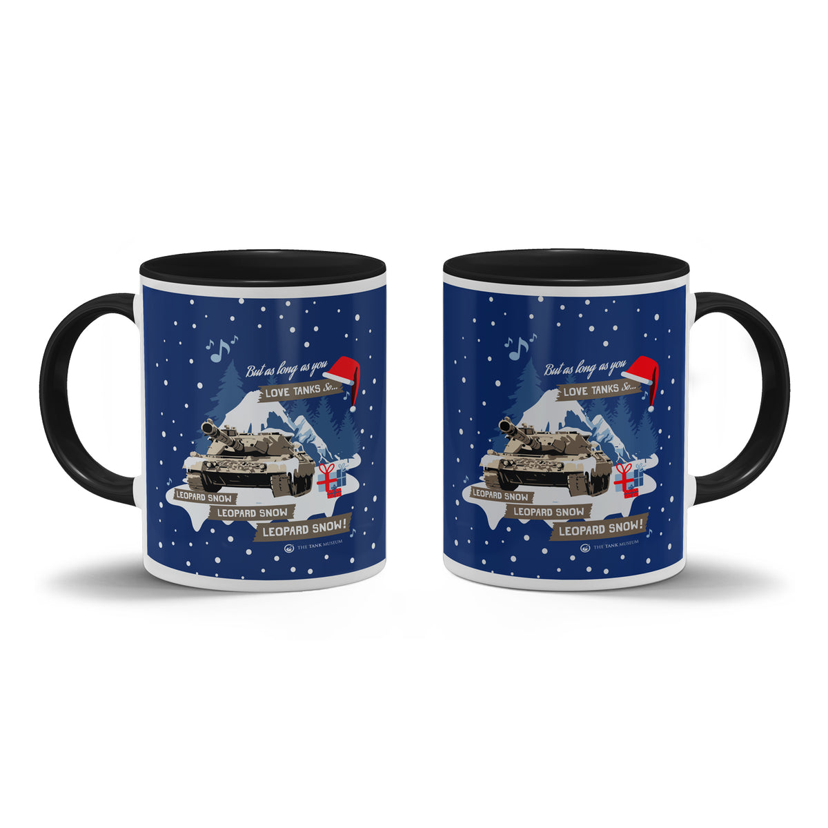 2025 Christmas Leopard Snow Mug – The Tank Museum