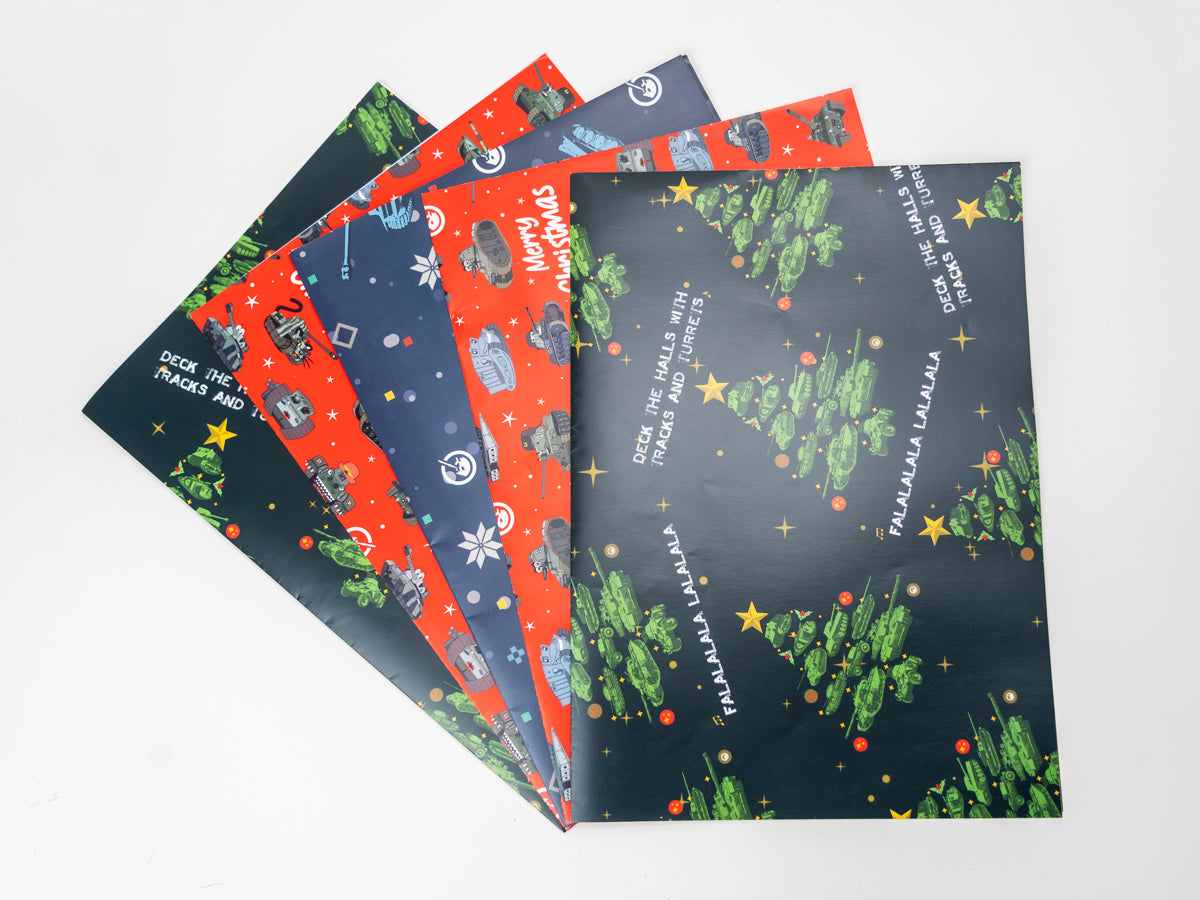 Christmas Tank Museum Wrapping Paper - Two sheet pack – The Tank Museum
