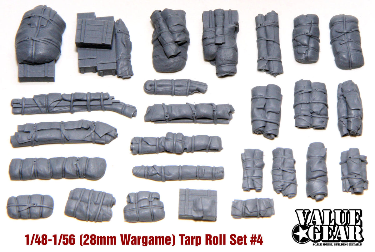 Value Gear 1/48 Tarps & crates #4 (24 Pieces) – The Tank Museum