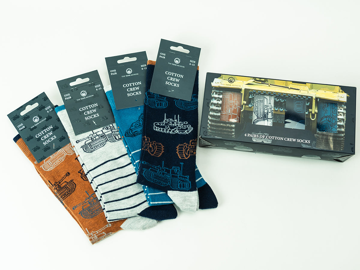 Tank Museum Tank Socks: 4 Pack – The Tank Museum