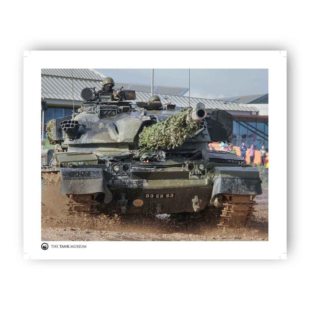 Art Print: Chieftain Mk 10 Tank – The Tank Museum