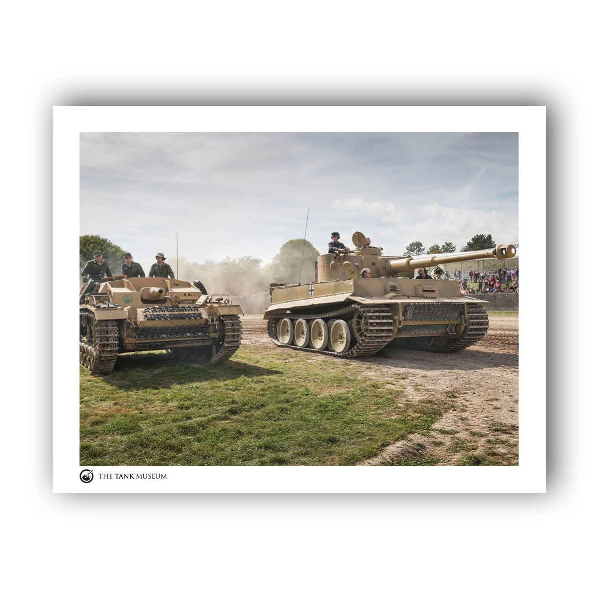 Art Print: Tiger 131 & StuG III Ausf. B Tanks at Tiger Day – The Tank ...