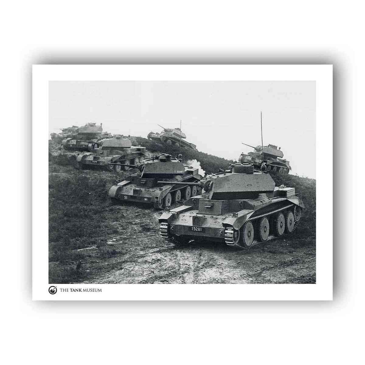 Art Print: A13 Cruiser Tanks 1 – The Tank Museum