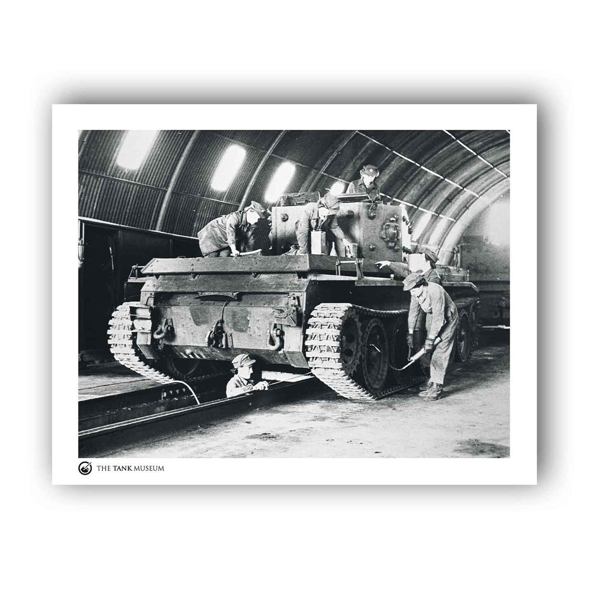 Art Print: Cavalier ATS During an Inspection – The Tank Museum