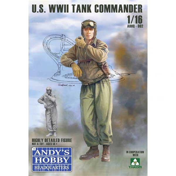 Takom 1/16 US Army Infantry WW2 Tank Commander – The Tank Museum