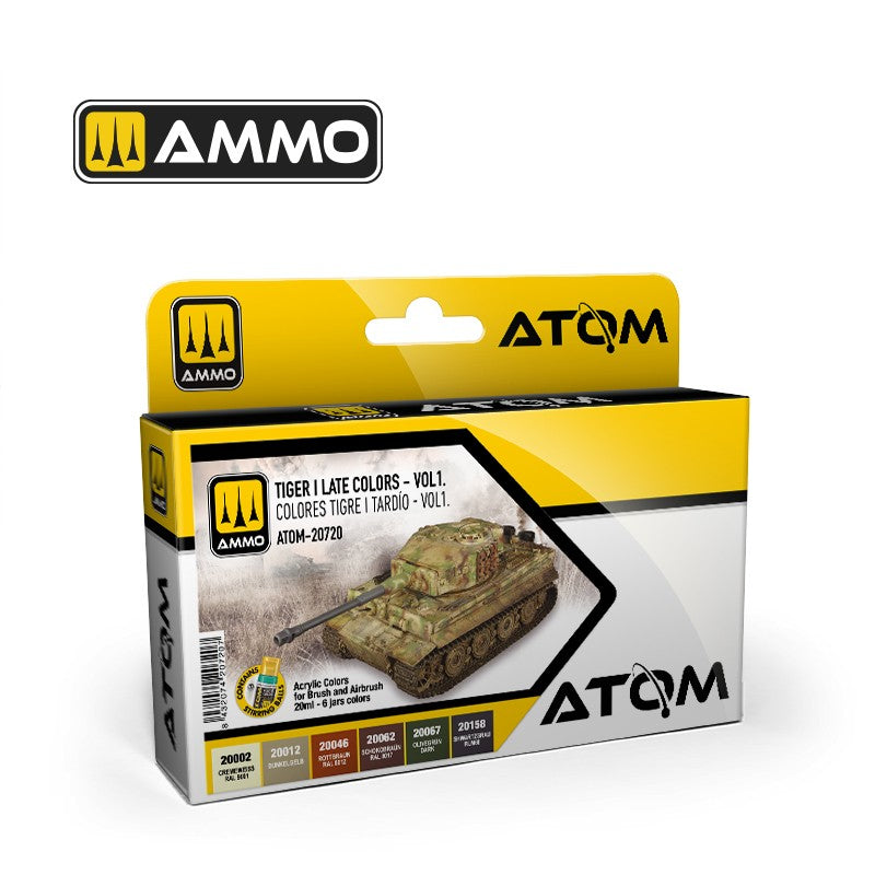 AMMO, Atom. Tiger 1 late colours, vol 1 – The Tank Museum