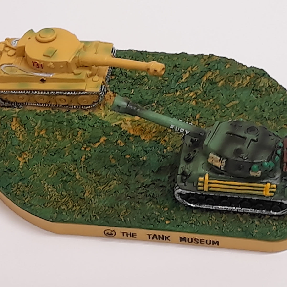 Tiger 131 and Sherman Fury Resin Model – The Tank Museum
