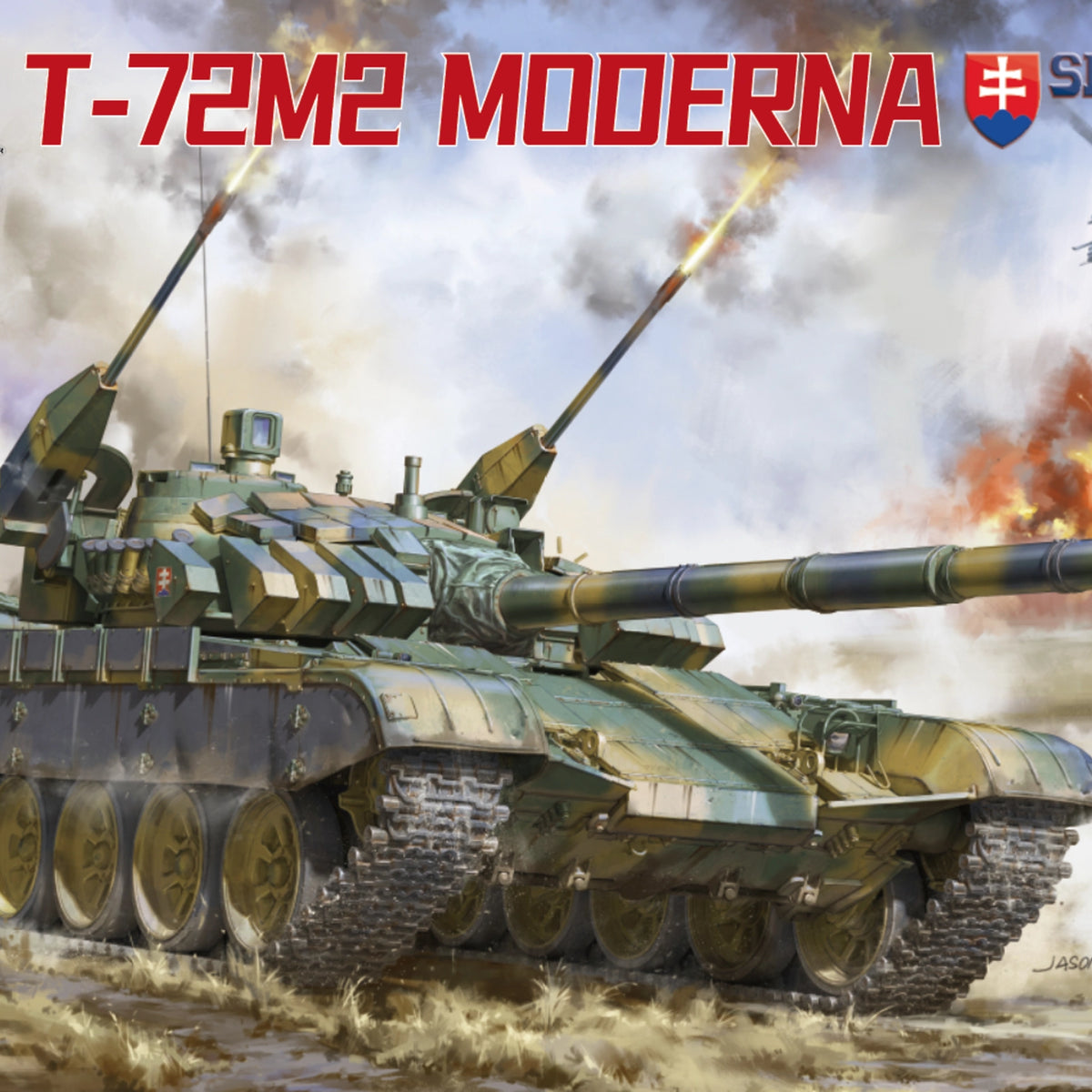 Amusing Hobby 1/35 T-72-M2 Moderna – The Tank Museum