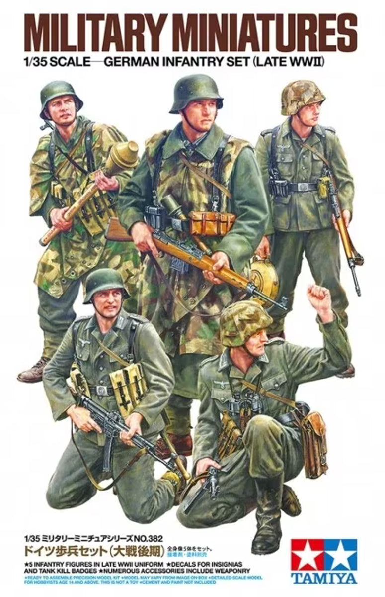 Tamiya 1/35 German Infantry Late WWII. – The Tank Museum