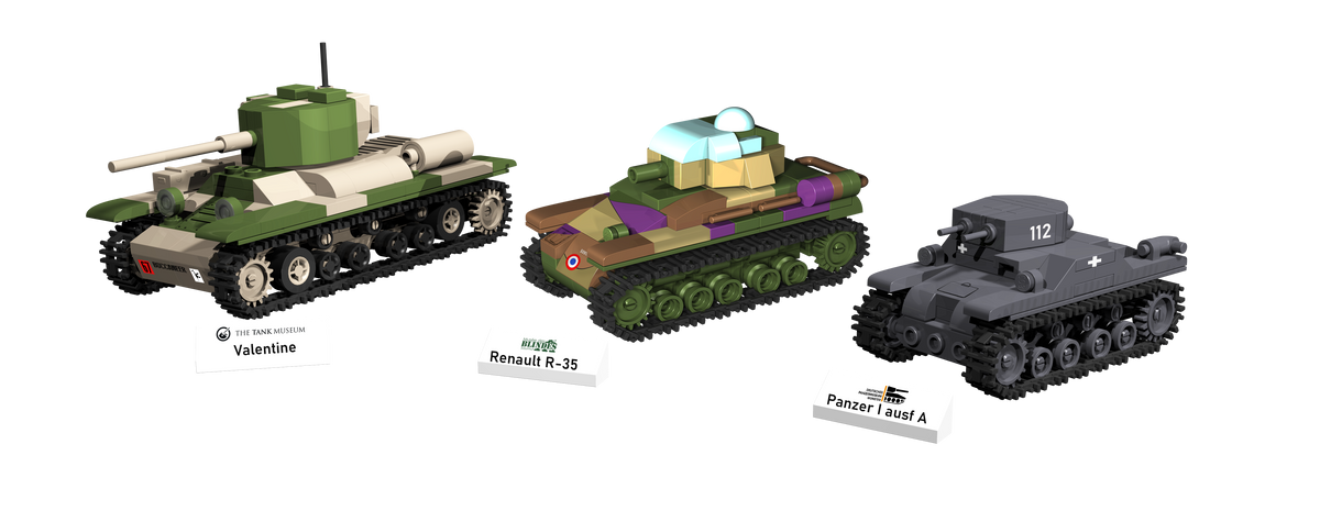 New Brick Model Kits – The Tank Museum