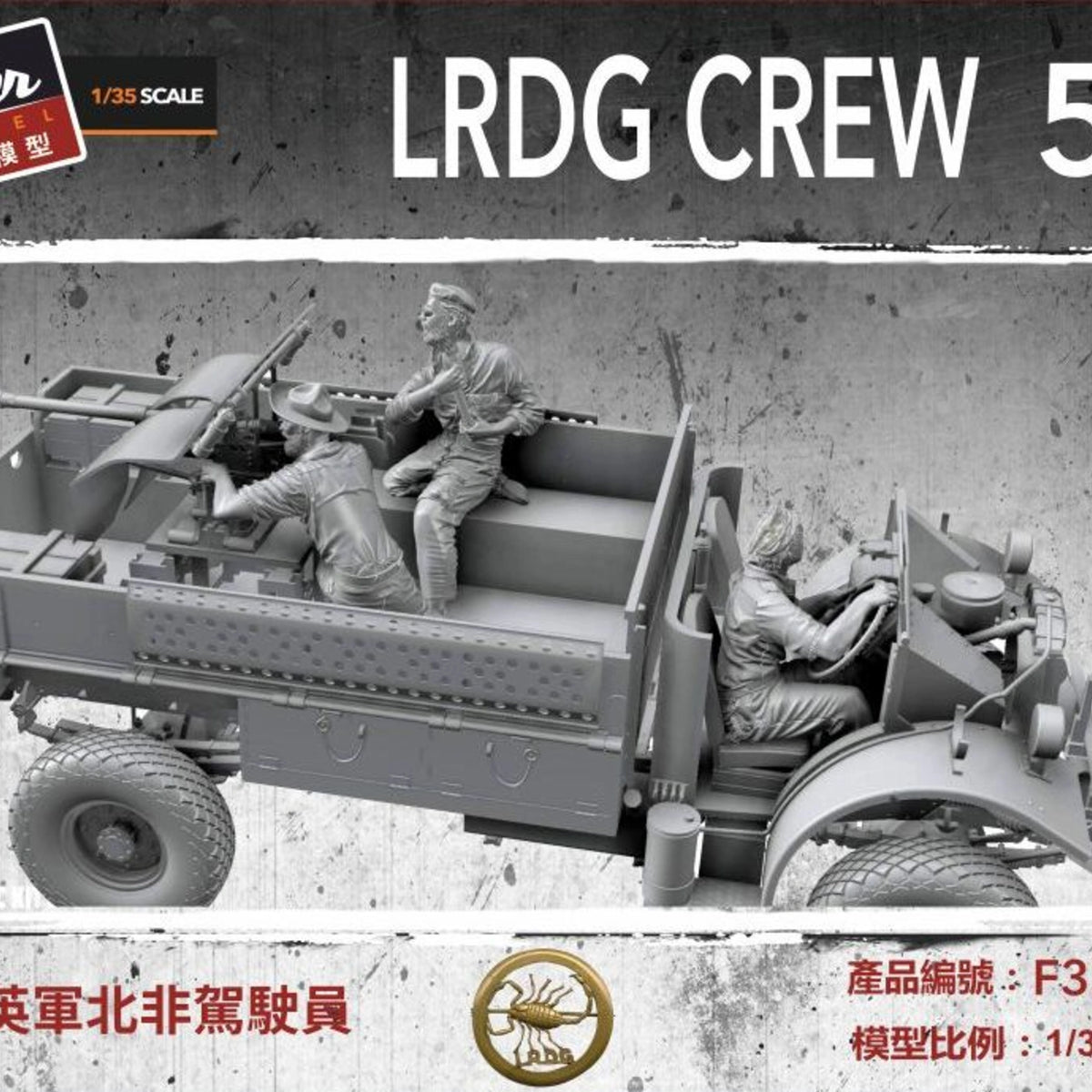 Thunder Models 1/35 Crew Set 5 – The Tank Museum