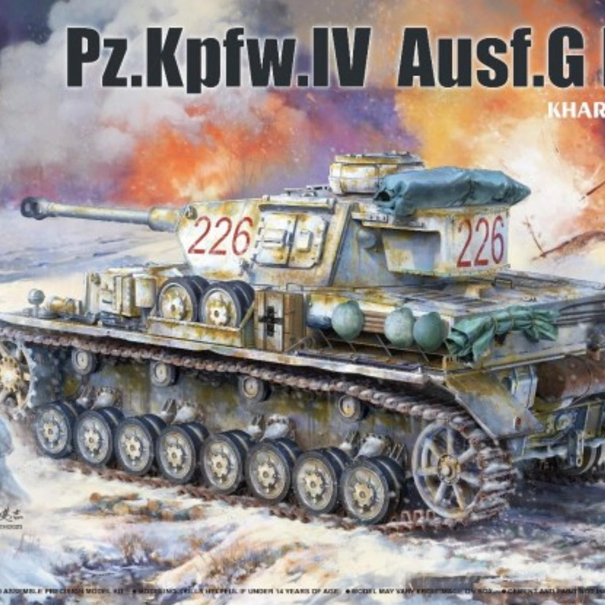 Border Model 1/35 Pz.Kpfw.IV Ausf.G MID Karkov 1943 – The Tank Museum