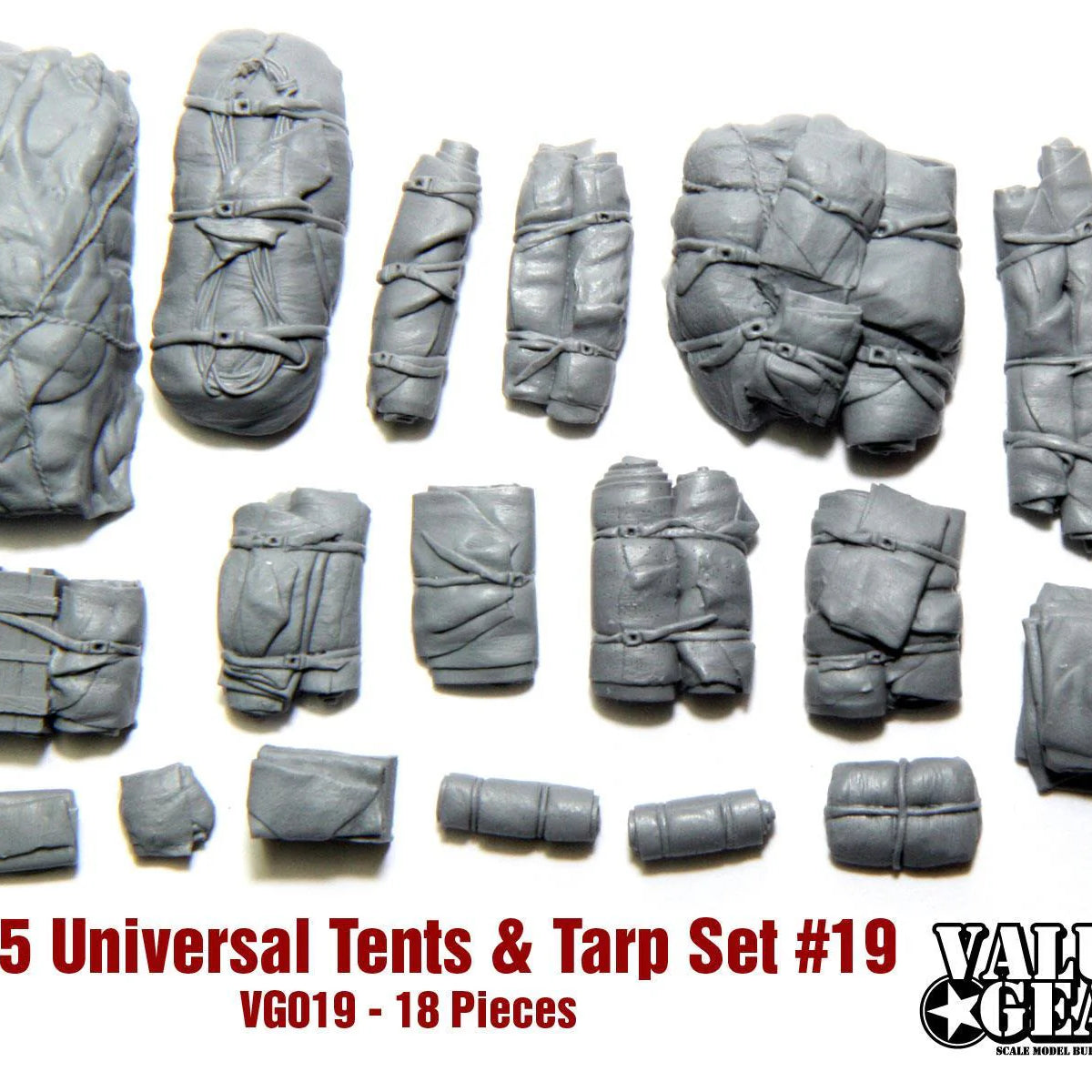 Valuegear 1/35 Tents & Tarps #19 (16 Pieces) Tank Stowage – The Tank Museum