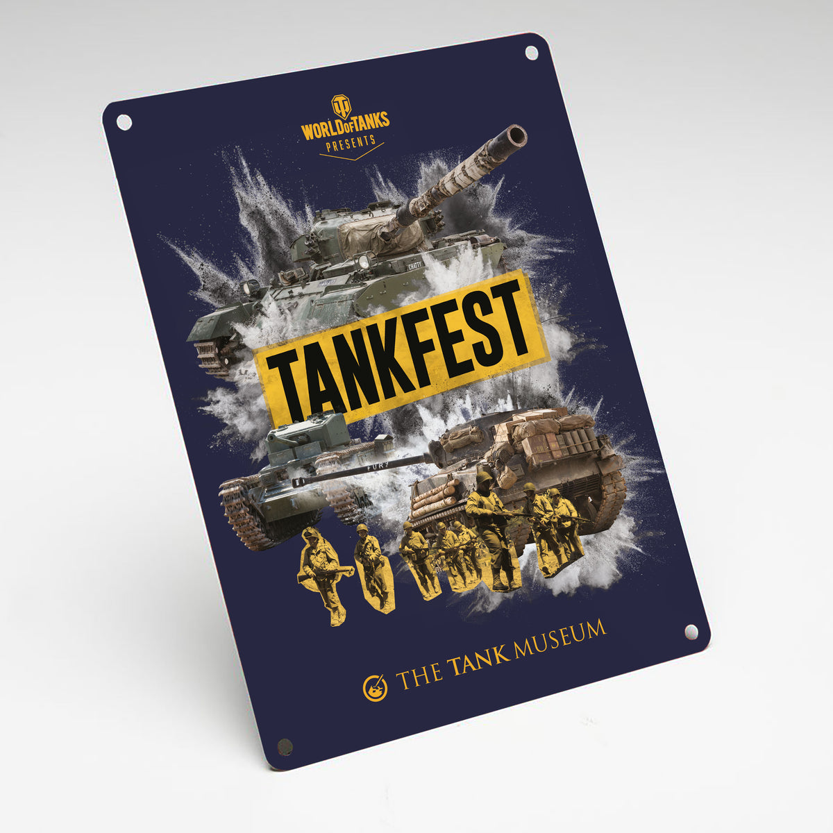 Tankfest 2021 Mini Metal Sign – The Tank Museum