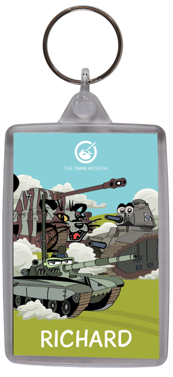 Character Tank Keyring – The Tank Museum
