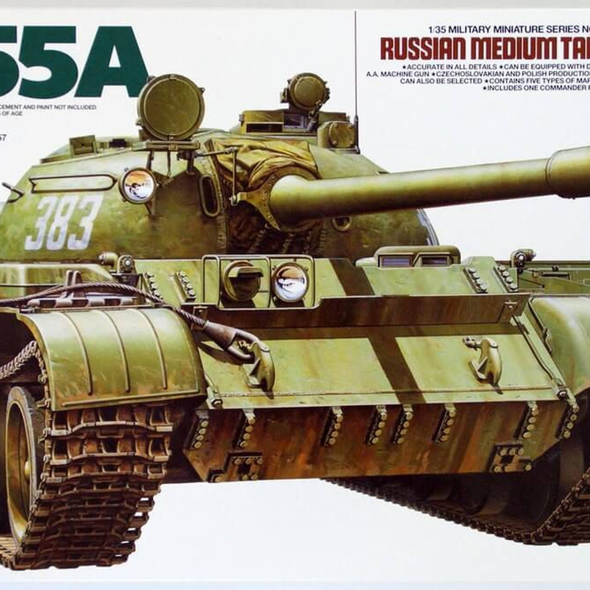 Tamiya 1/35 T-55A – The Tank Museum